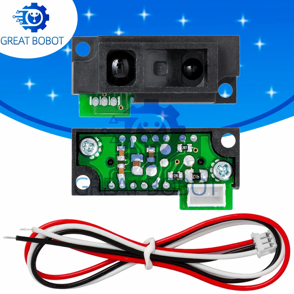 GP2Y0A51SK0F High-Precision Infrared Distance Sensor Module with I2C ...