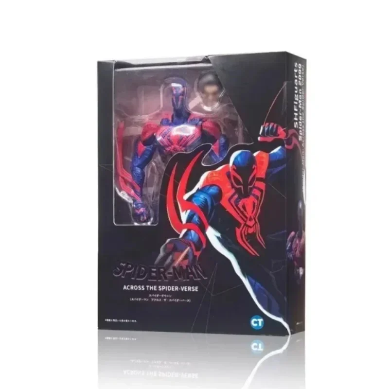 Nueva figura de 17 cm de Spider-Man 2099 Shf SHFiguarts Spider-Man Across The Spider-Verse Part ...