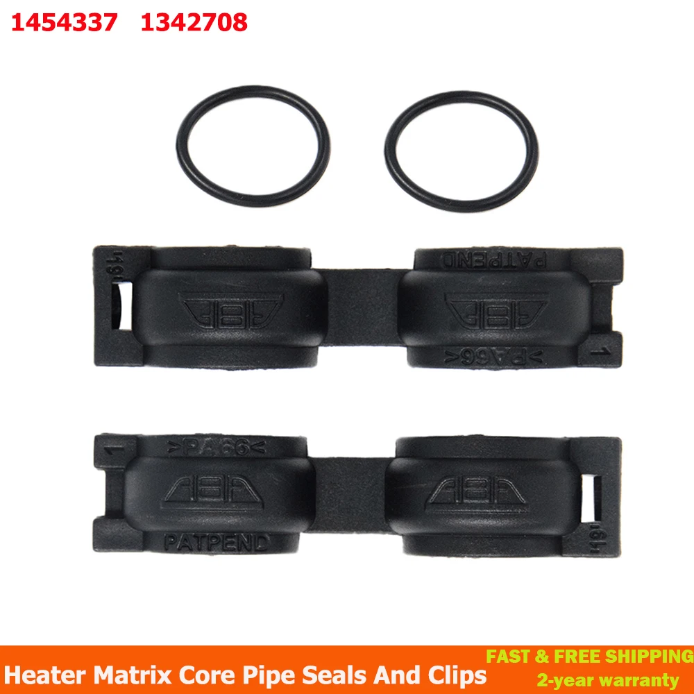 For Ford C Max Focus Mk2 Mk3 Kuga Mk1 Heater Matrix Core Pipe Seals and ...