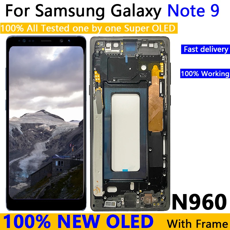 Pantalla-Super-Oled-Note9-N960-para-Samsung-Galaxy-Note-9-N960F-N960DS-LCD-digitalizador-de ...