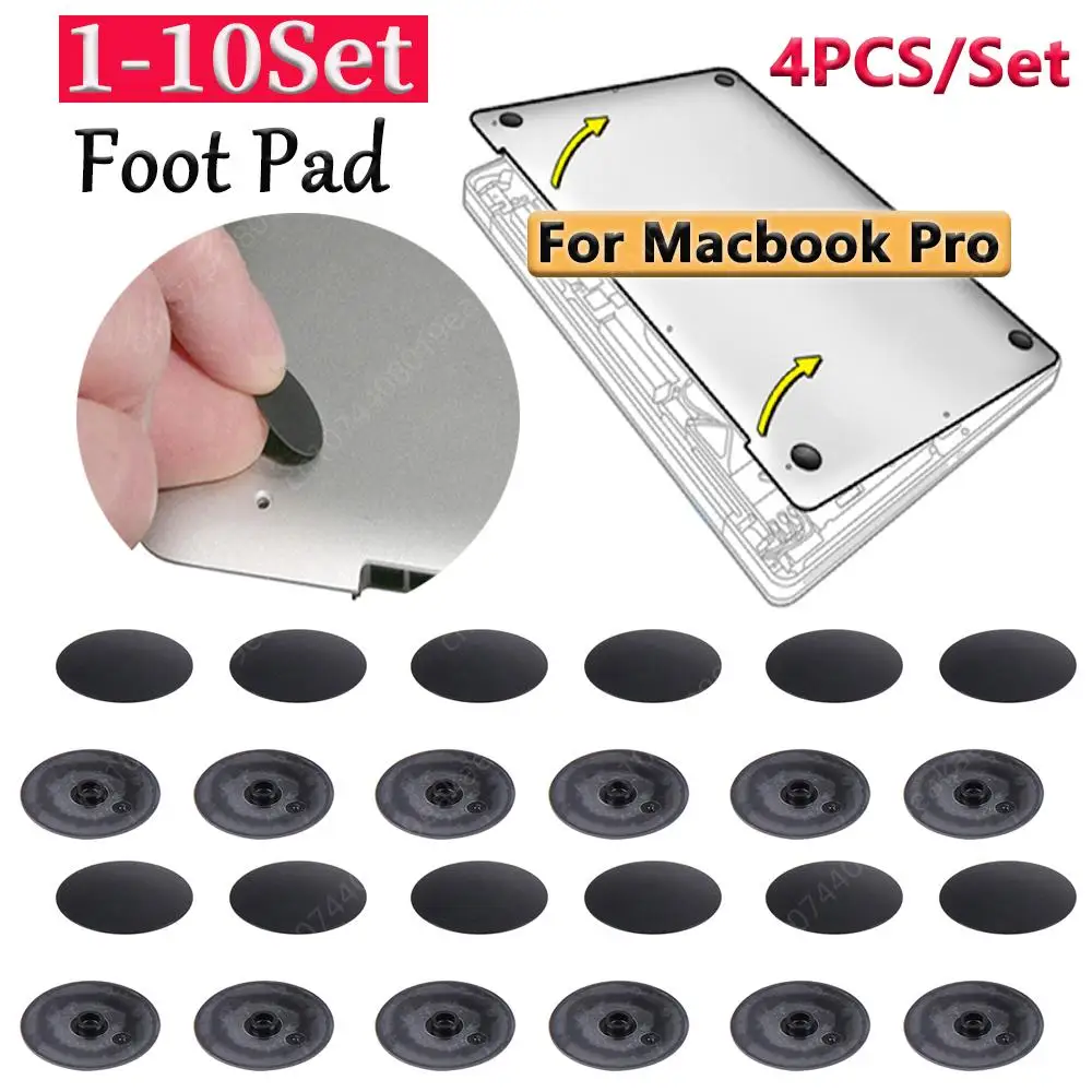 1-10-Set-Notebook-Feet-Pad-OEM-Bottom-Case-Rubber-Feet-Foot-Replacement ...