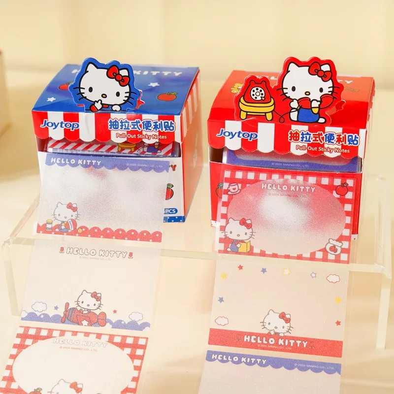 Hello Kitty Pull Tab Notes High Value Bookmark Tabs Office Memo Sticky ...