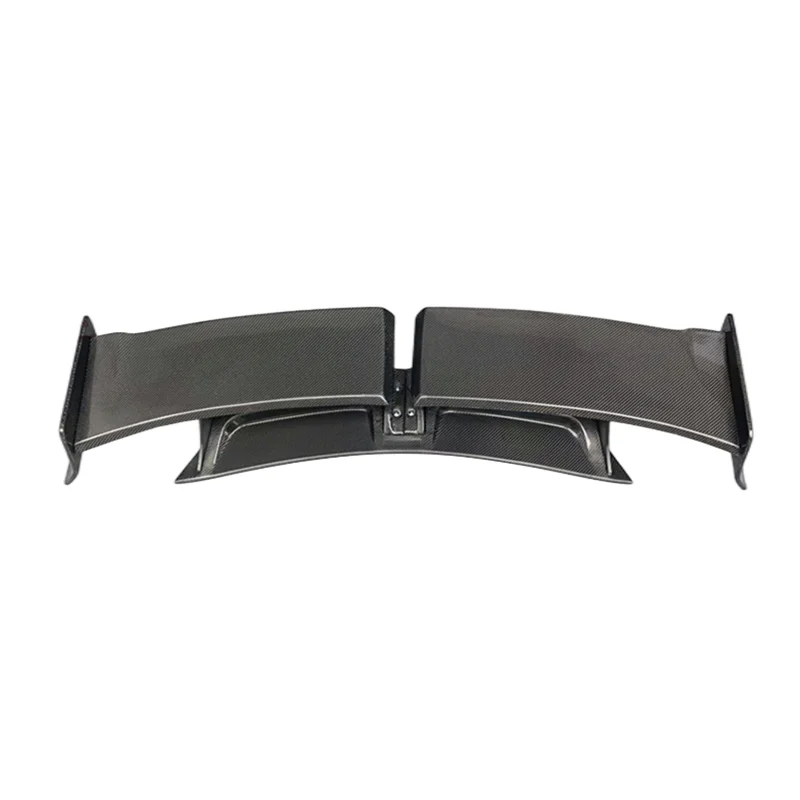 YL-Style-Carbon-fiber-double-deck-rear-spoiler-wing-for-Porsche-718 ...