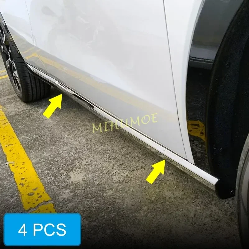 For Honda ZRV ZR-V 2023 2024 2025 Accessories Car Door Body Side Skirts ...