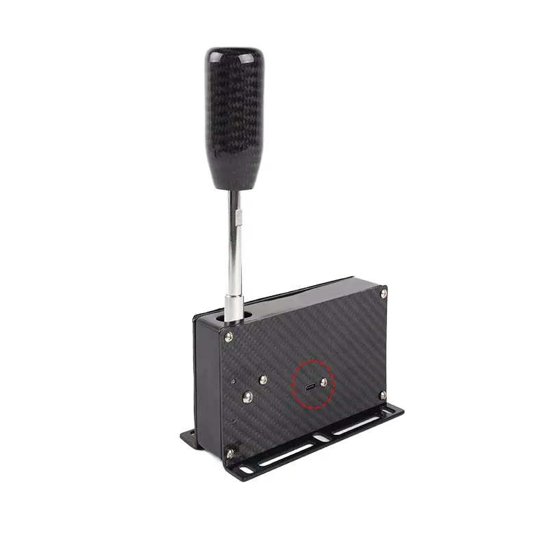 PC-USB-Racing-Games-Carbon-Fiber-Sequential-Shifter-H-Gear-Shift-For ...