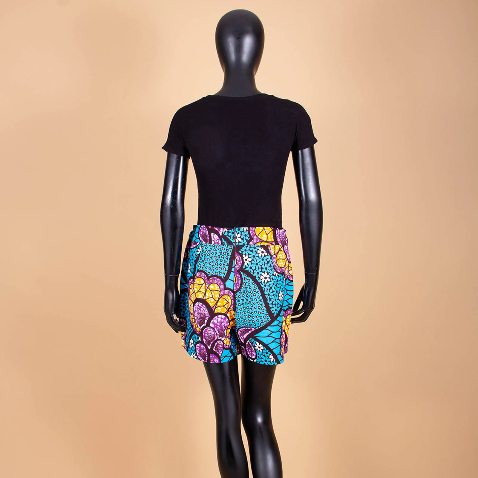 African Print Shorts