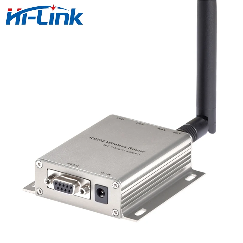 Servidor inalámbrico WIFI, 15 unids/lote, RS232, uart, con dos puertos Ethernet, HLK WR02 ...