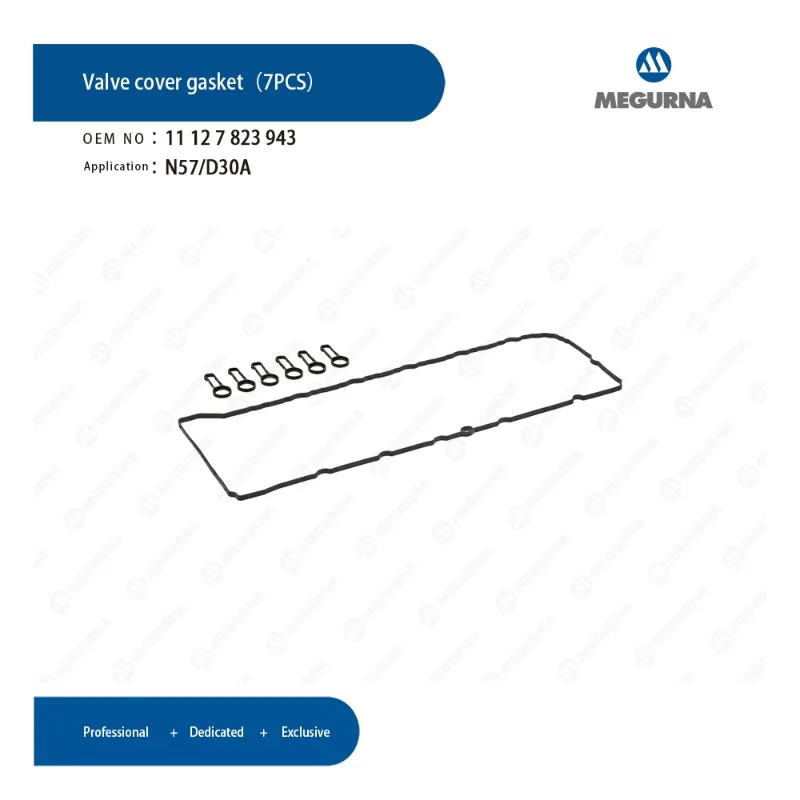N57 3.0T Engine Valve Cover Gasket For BMW 325d 330d 330xd 525d 530d ...
