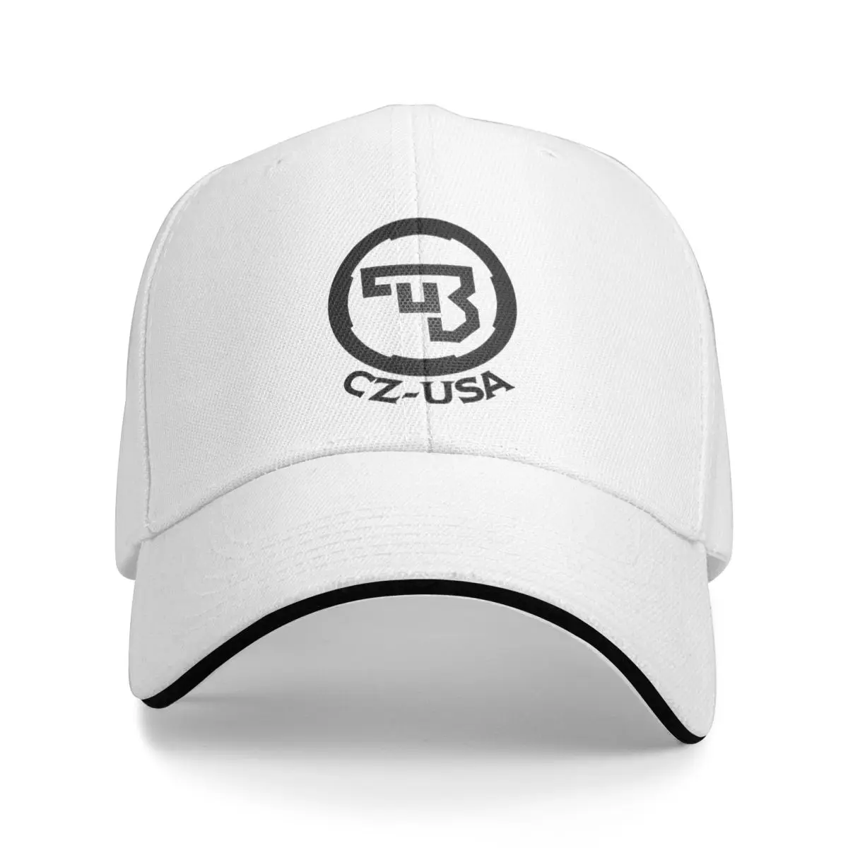 CZ-USA-Logo-Baseball-Caps-Retro-Guns-Firearms-Sandwich-Cap-Unisex ...