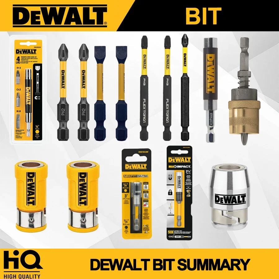 DEWALT Bits Magnetic Bit Tip Holder Power Tool Accessories DWA3PH3IRB ...
