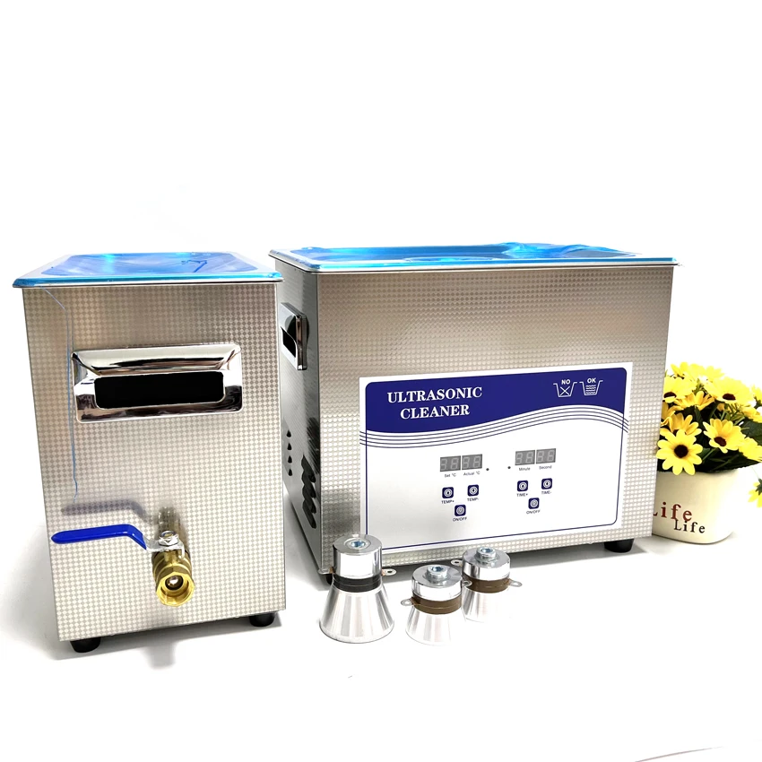 2 10L 40Khz Industrial Hospital Ultrasonic Cleaner For Dental Surgery ...