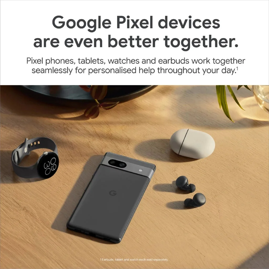 Google Pixel 7a Google Tensor G2 Titan M2™ Security Coprocessor 64MP ...