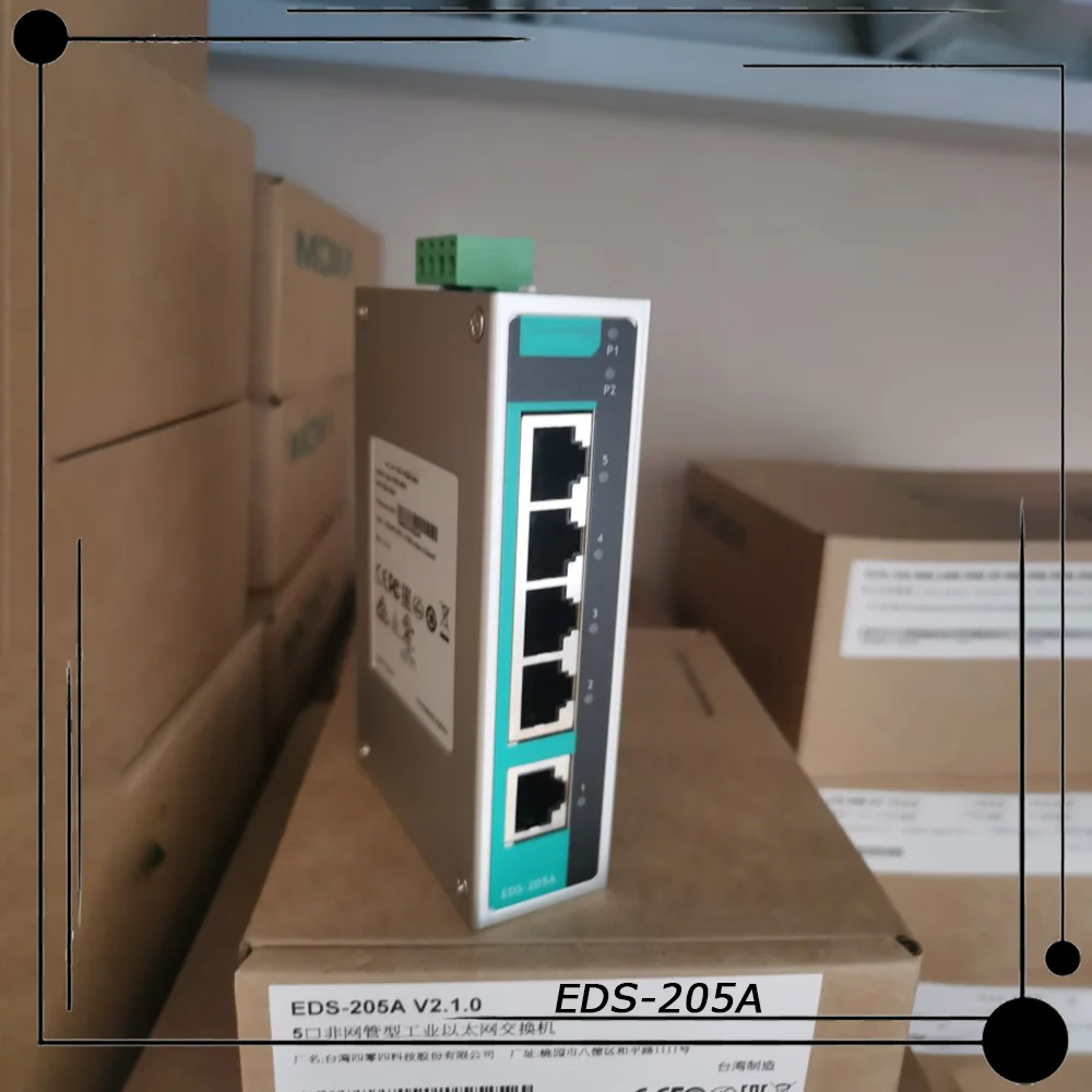 For MOXA 5-port 100 Gigabit Switch EDS-205A