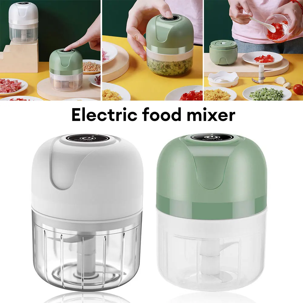 Mini-Electric-Garlic-Chopper-USB-Meat-Grinder-Garlic-Masher-Machine ...