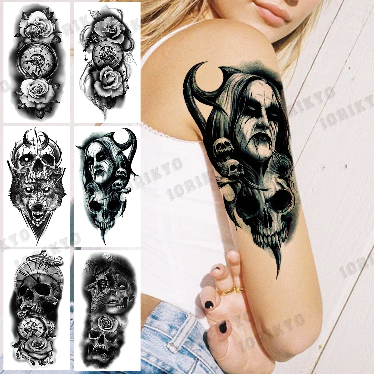 Vampire Skulls Tattoos