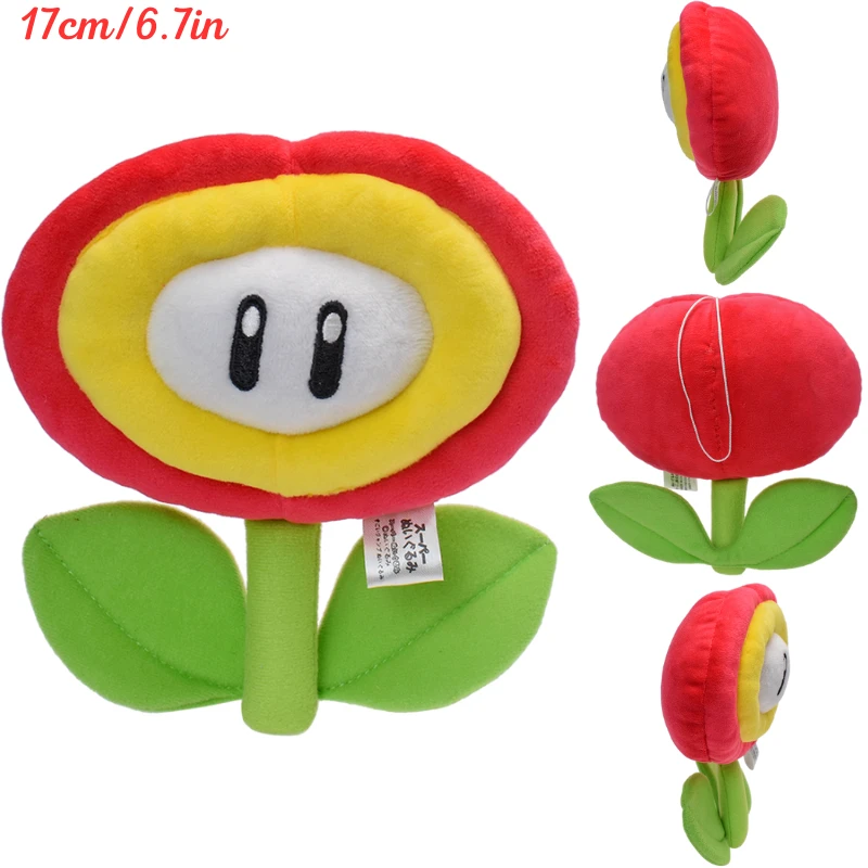 26 estilos Kawaii Mario Ice Fire Flower Boo Cappy juguetes de peluche ...