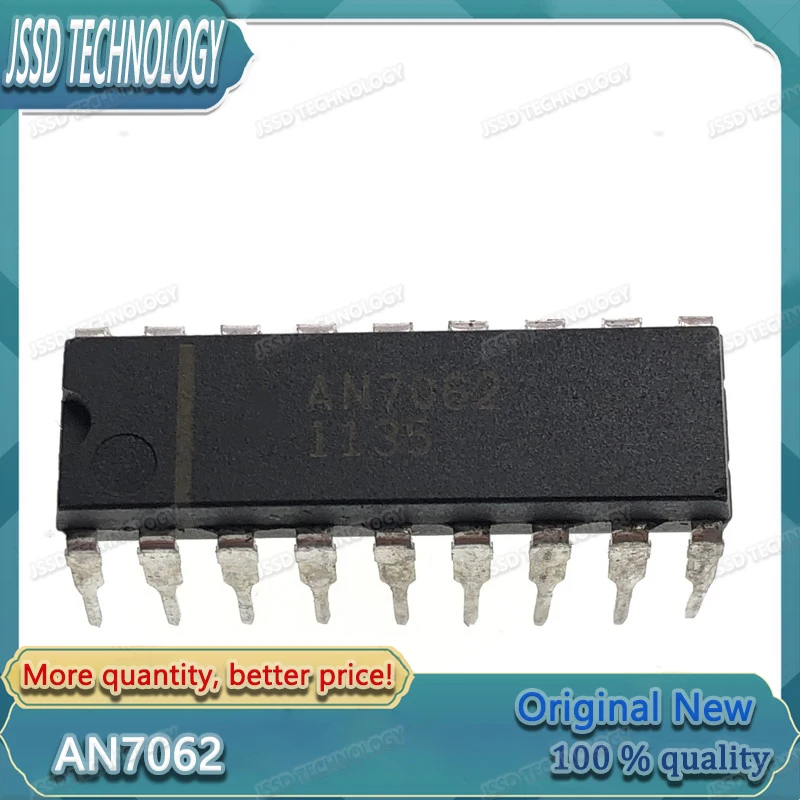 Chip amplificador en línea DIP18, nuevo y original, AN7062 DIP 18 7062 ...