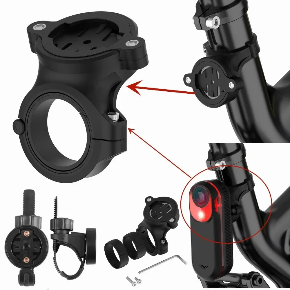 Bicycle-Tail-Light-Support-Shockproof-Bicycle-Saddle-Lamp-Mount-for ...