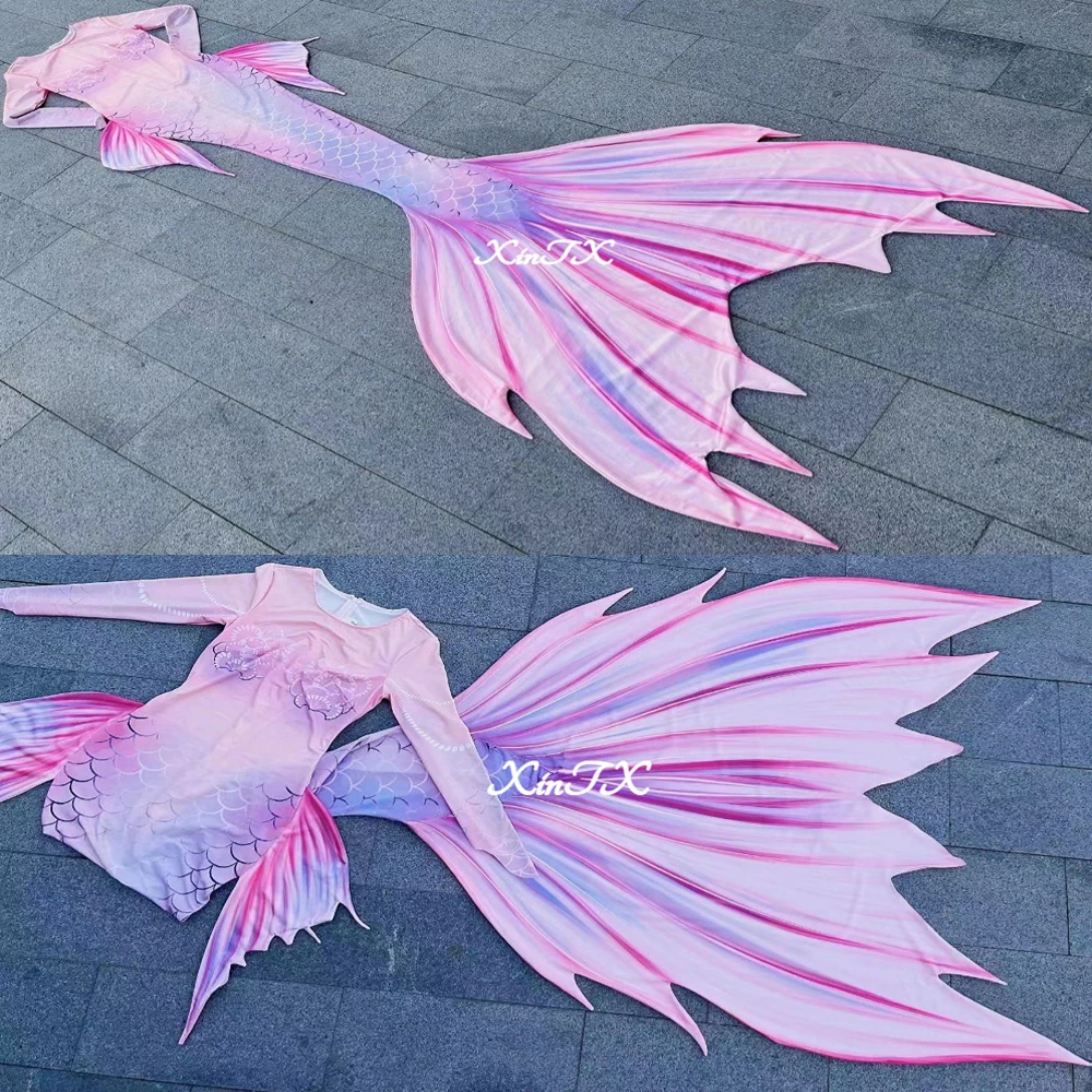 2023 NEW One Piece Mermaid Tail For Swimming Adult Swimmable Swimsuit ...