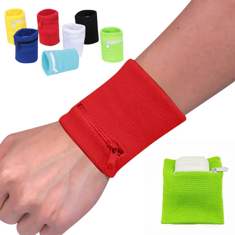 Safe-Storage-Wrist-Support-1-Pcs-Wrist-Purse-Bag-with-Zipper-Running ...