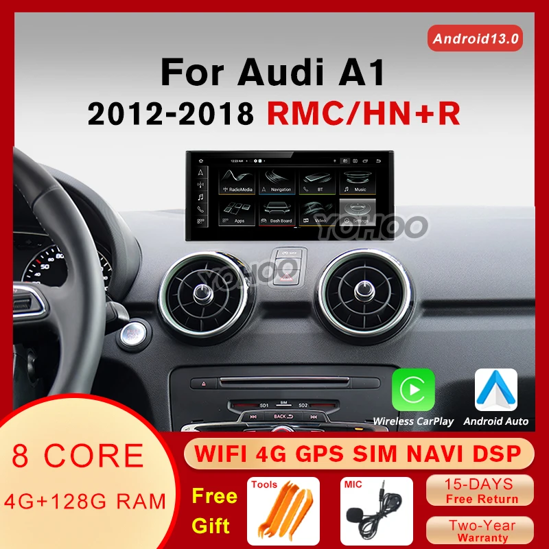 Android-12-Car-Radio-For-Audi-A1-2012-2018-Carplay-Multimedia-Player-4 ...