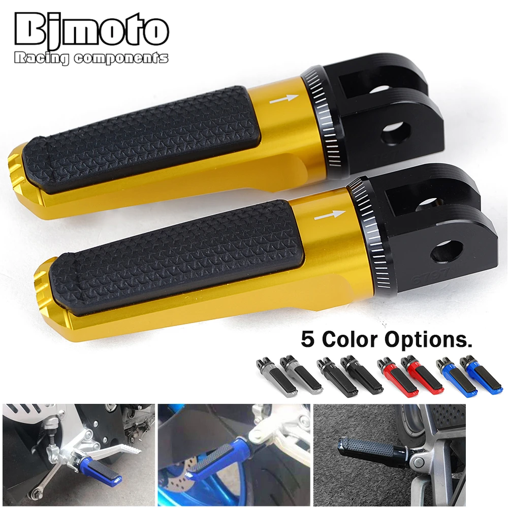 Motorcycle-Front-Foot-Pegs-Rider-Pedal-Footrest-For-TRIUMPH-STREET-CUP ...