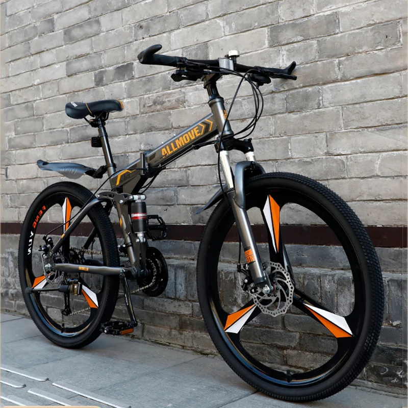 Road Mountain Bike Foldable Dirt Track Fixie Men Bicycles Frame Folding ...