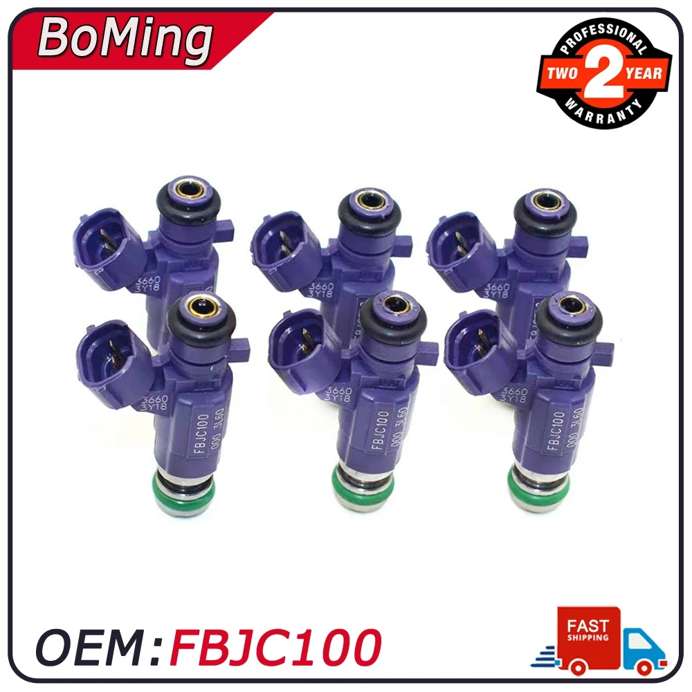 6pcs-FBJC100-Car-Fuel-Injector-Nozzle-For-Nissan-350Z-Maxima-Pathfinder ...