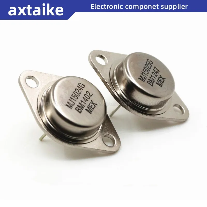 Transistors de puissance en silicium DIP, 2 pièces, MJ15022G MJ15023G ...