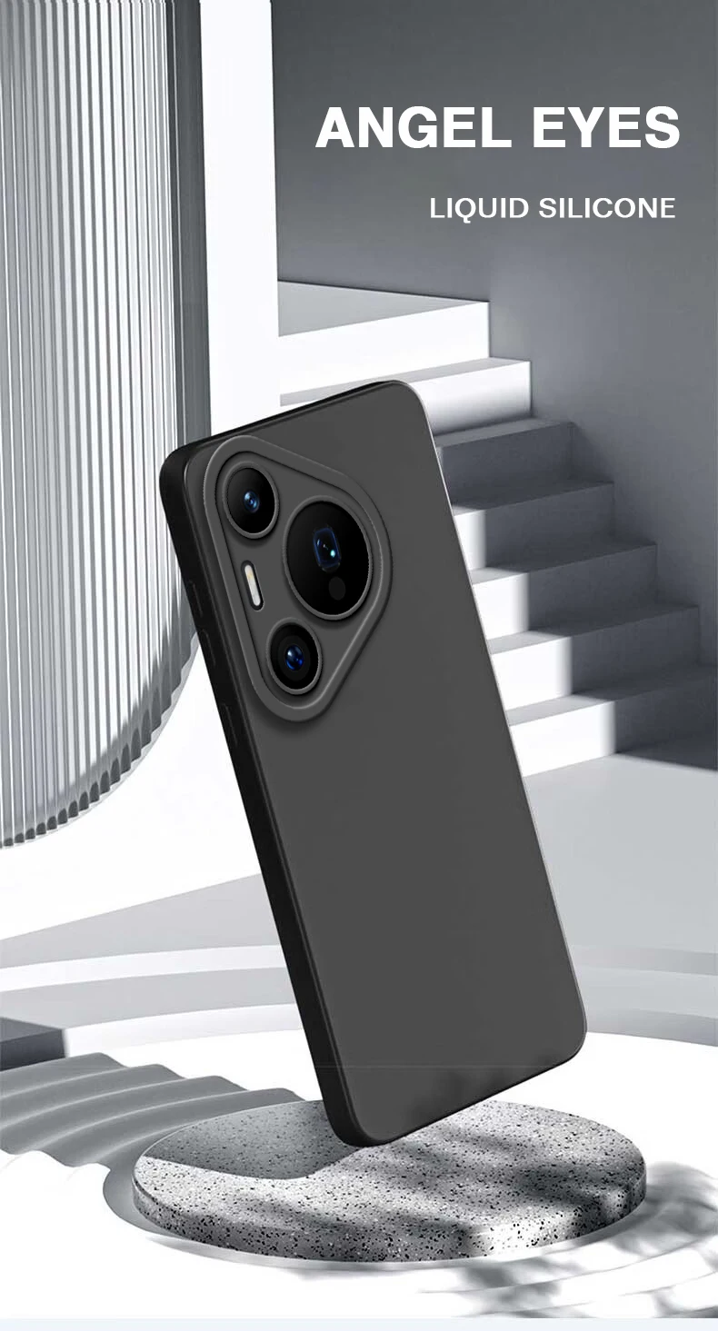 Мягкий матовый чехол для Huawei Pura70 Pura 70 P60 P50 Pro Plus Pro + Ultra P50E 5G квадратный ...