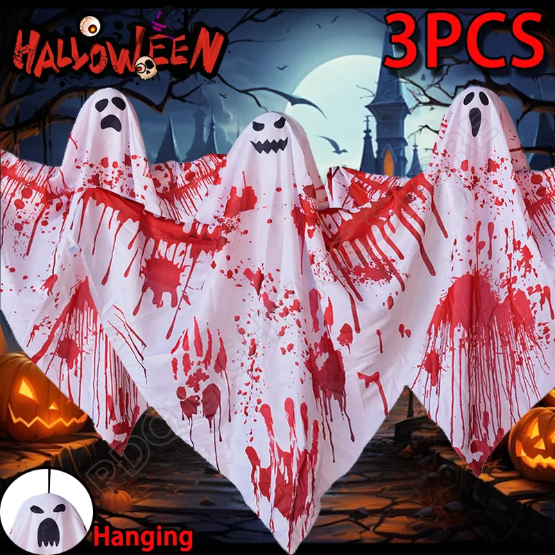 Halloween-Scary-Hanging-Ghost-White-Blood-Ghost-Hanging-Ghost-Indoor ...
