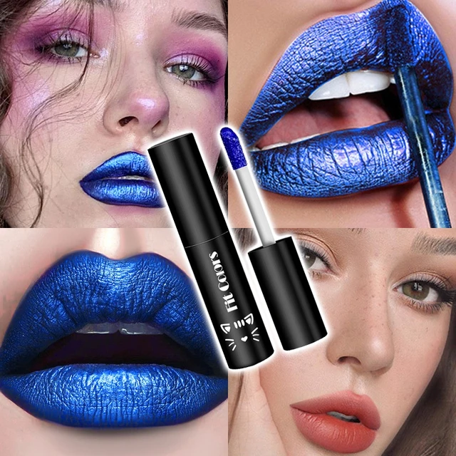 Dark Blue Lip Gloss