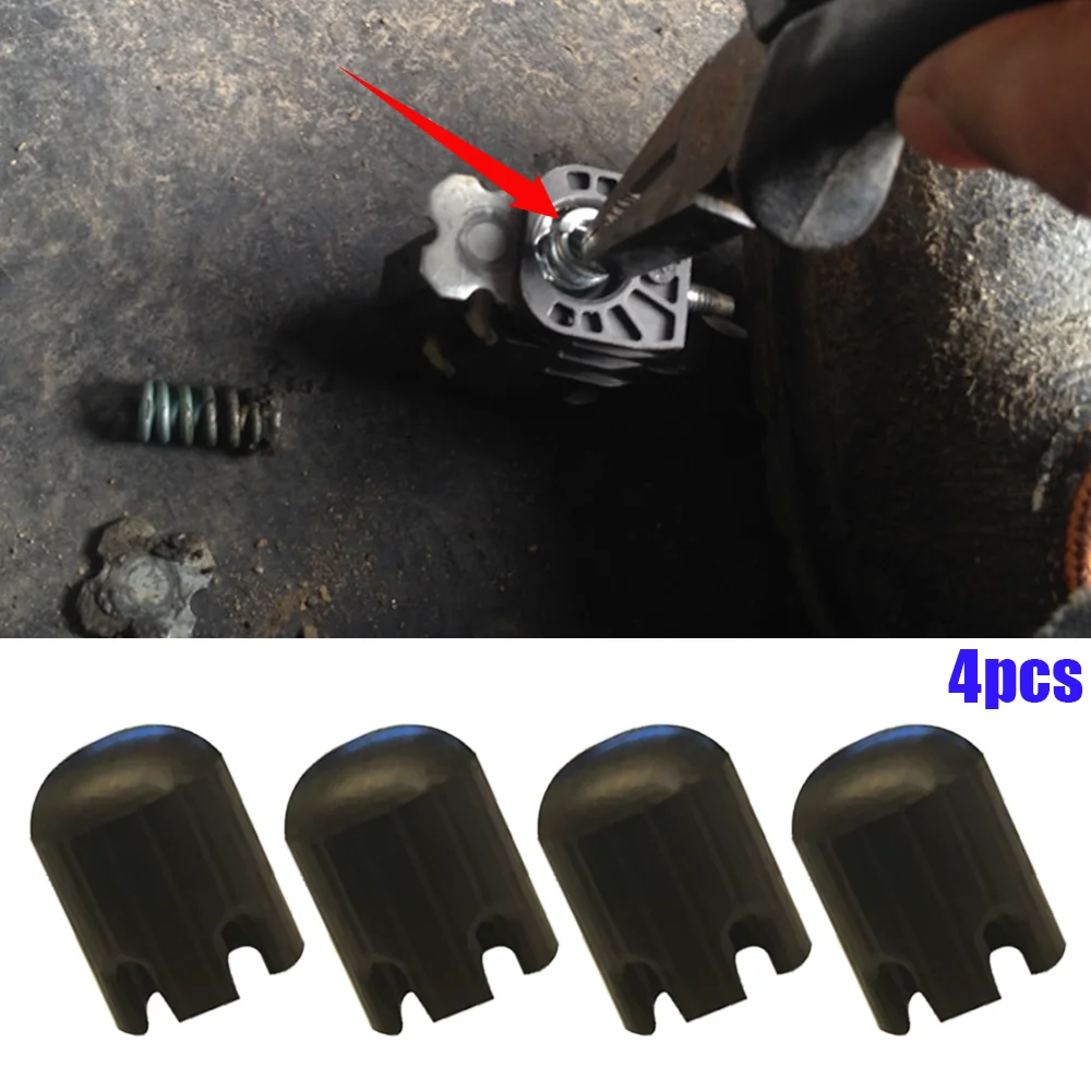 4x-Auto-Door-Check-Strap-Repair-Kit-Stopper-Damping-Clips-Black-For ...