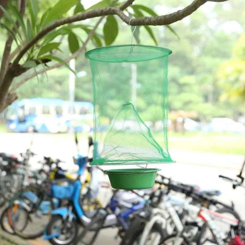 41XB-Foldable-Fly-Trap-Hanging-Flycatcher-Folding-Net-Fly-Traps-Bait ...