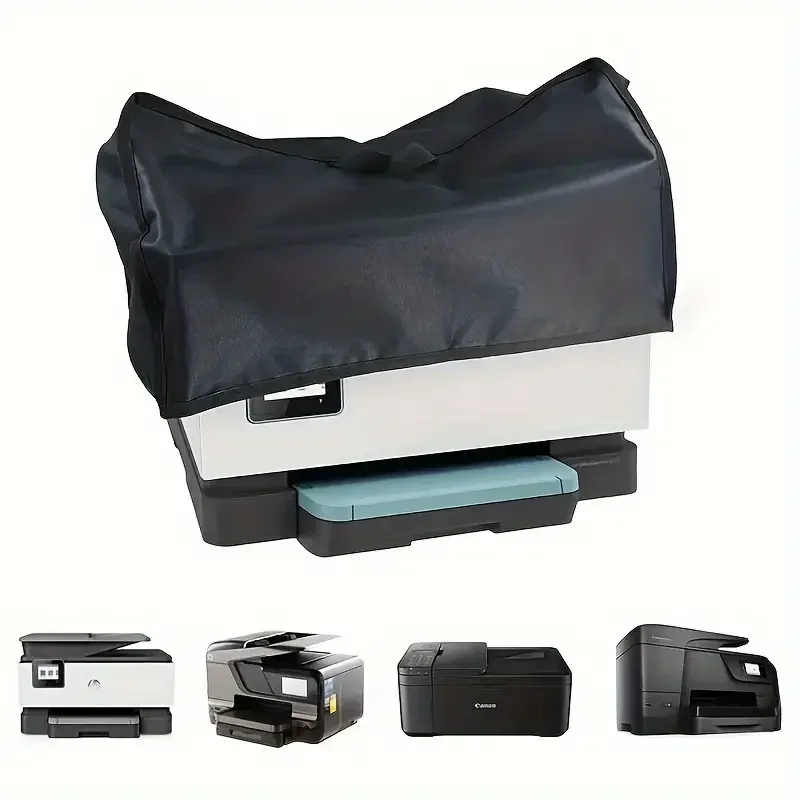1pc Waterproof Universal Printer Dust Cover - Protective Black Case for ...