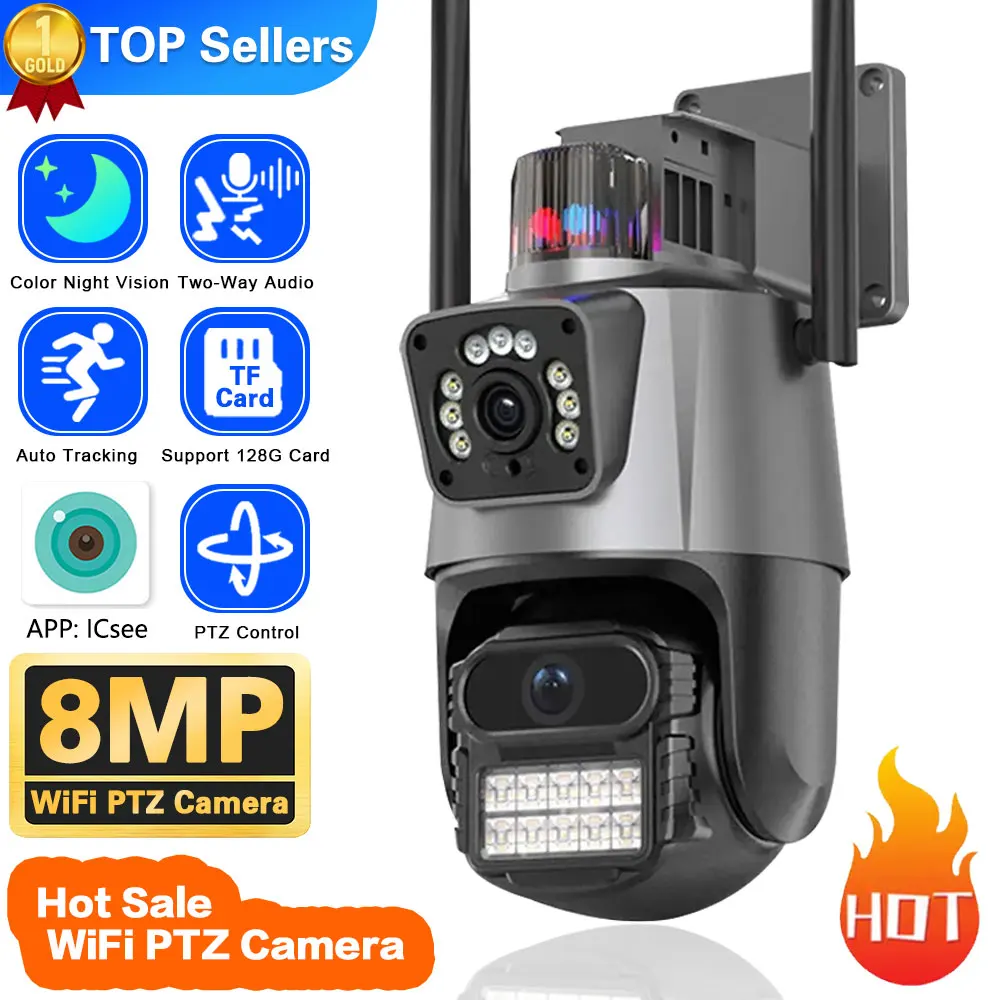 8MP-PTZ-WiFi-Camera-Dual-Lens-Night-Vision-Human-Motion-Detection-CCTV ...