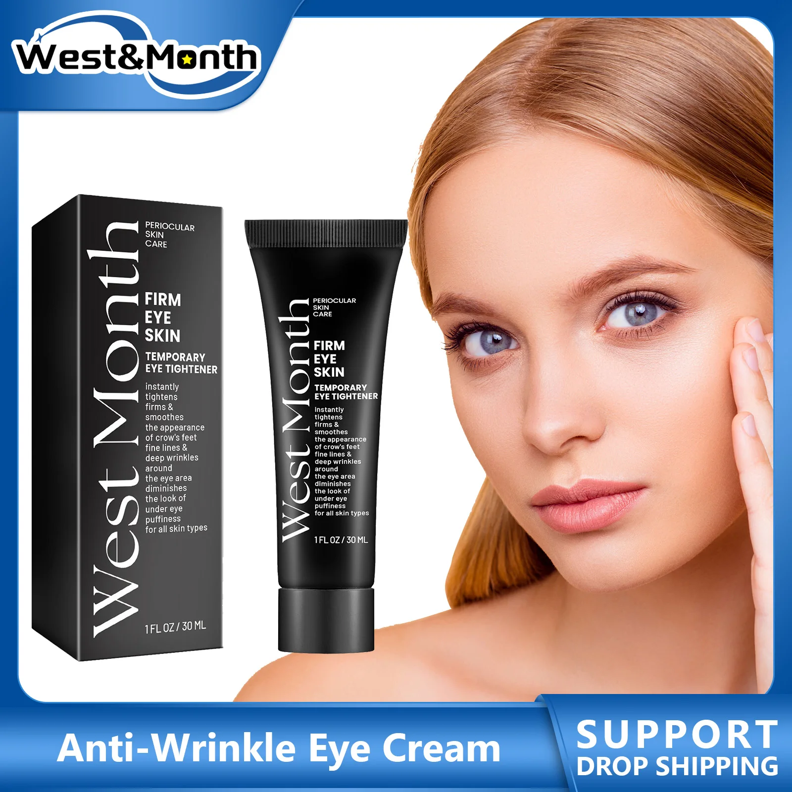 Anti Dark Circle Eye Cream Fade Fine Lines Eye Bags Remove Puffiness ...