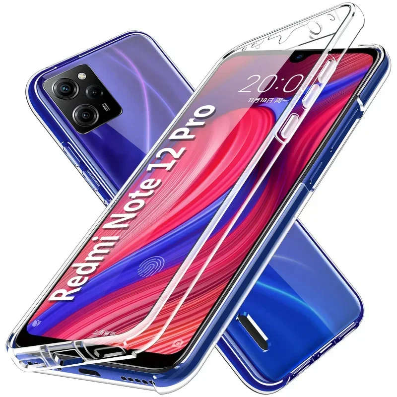 Xiaomi Redmi Note 13 Case Clear Silicone Shockproof Case For Xiaomi ...