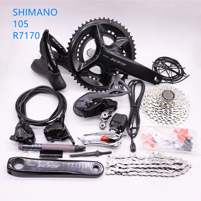 Shimano R7170 groupset 2x12 speed 12S disc brake Di2 electric ...