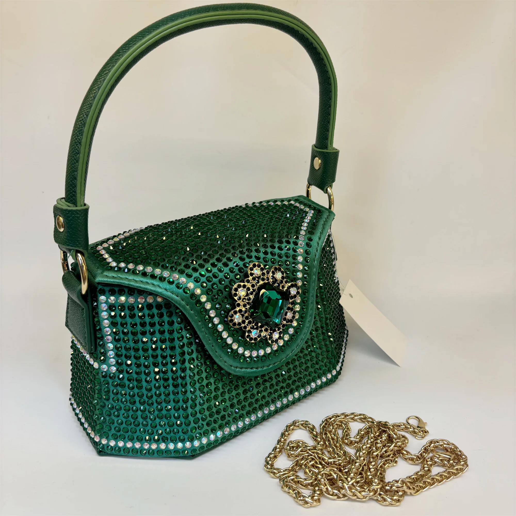 2025 Fashion Luxury Rhinestone Diamonds Shoulder Handbags For Women ...