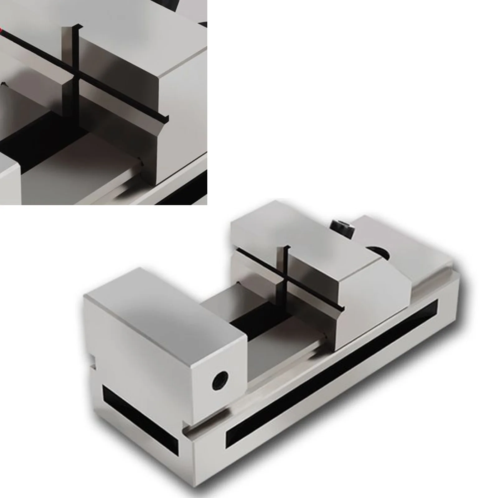 Precision-Milling-Vice-Steel-Bench-Table-Vise-for-Surface-Grinding-Wood ...