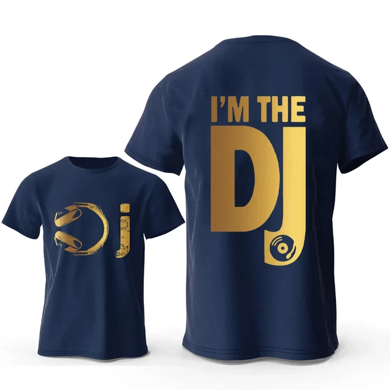 DJ Headphone Print T Shirts Turntablist Graphic Men's Street Streetwear ...