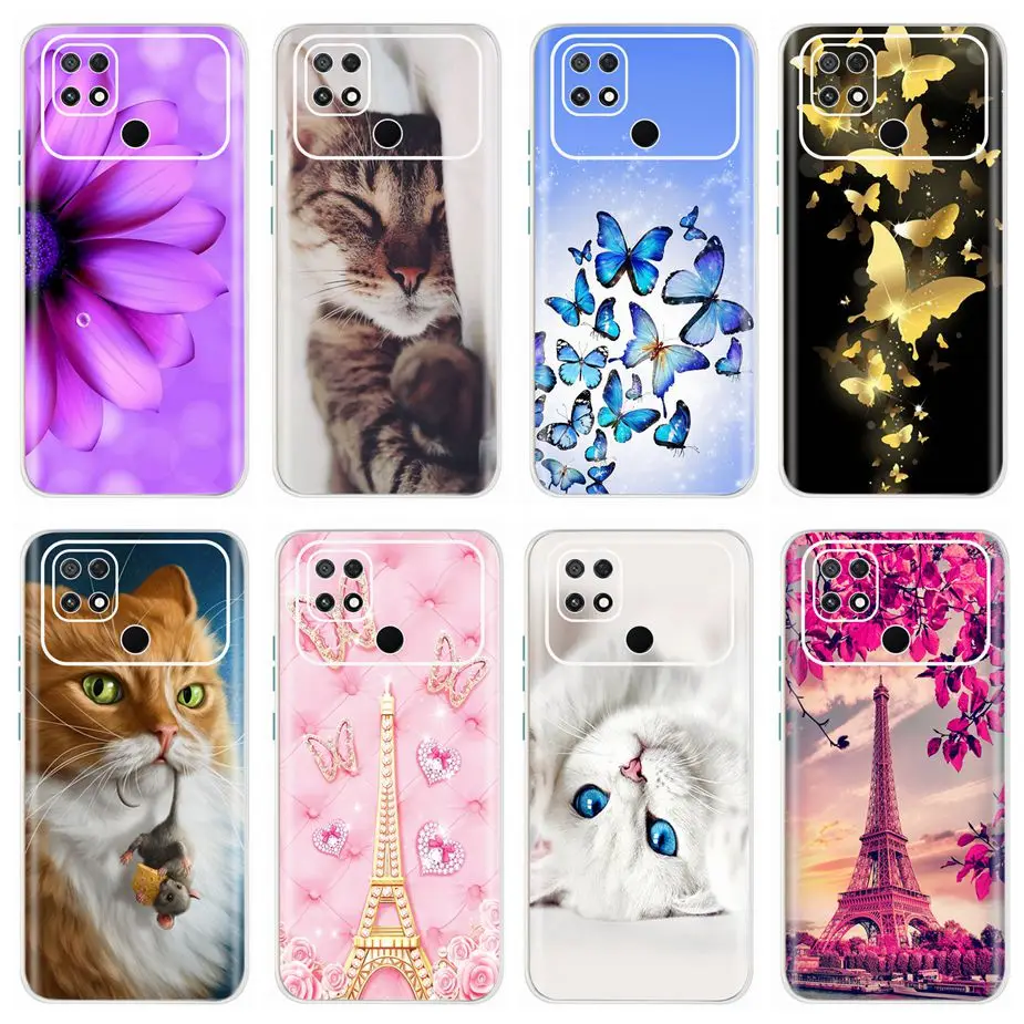 For-Xiaomi-Poco-C40-Case-2022-Lovely-Painted-Cover-Soft-TPU-Phone-Case ...