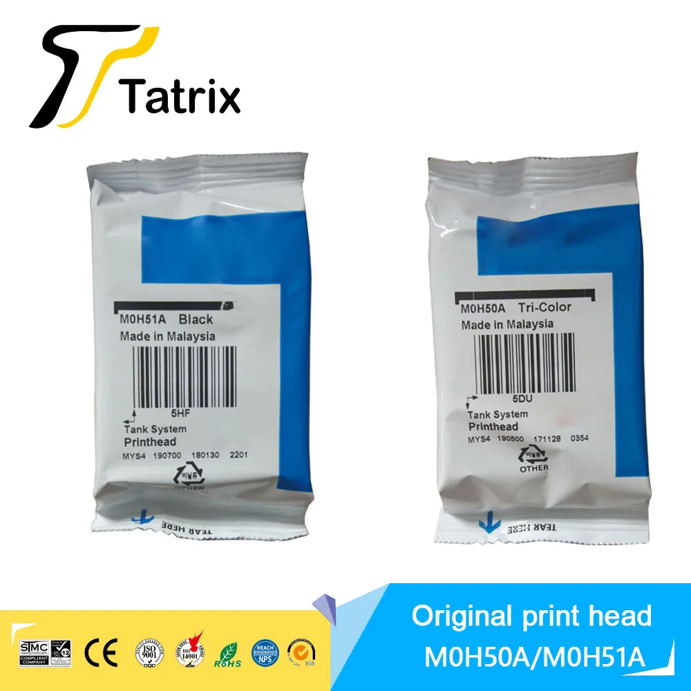 Original-GT51-GT52-Printhead-M0H50A-M0H51A-Print-head-For-HP-5810 ...