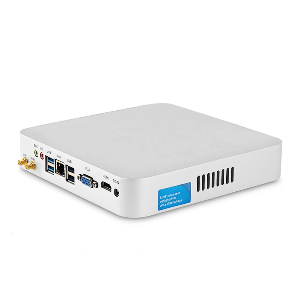 Hly Mini Pc Htpc Core I7 4500u I5 3317u 4200u Windows 10 4k Cooler Fan ...