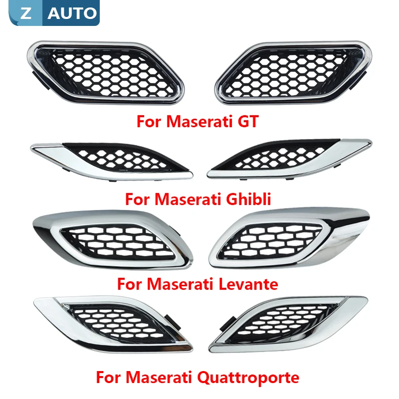 1Pcs-For-Maserati-Ghibli-Levante-Quattroporte-GT-Car-Front-Side-Grille ...