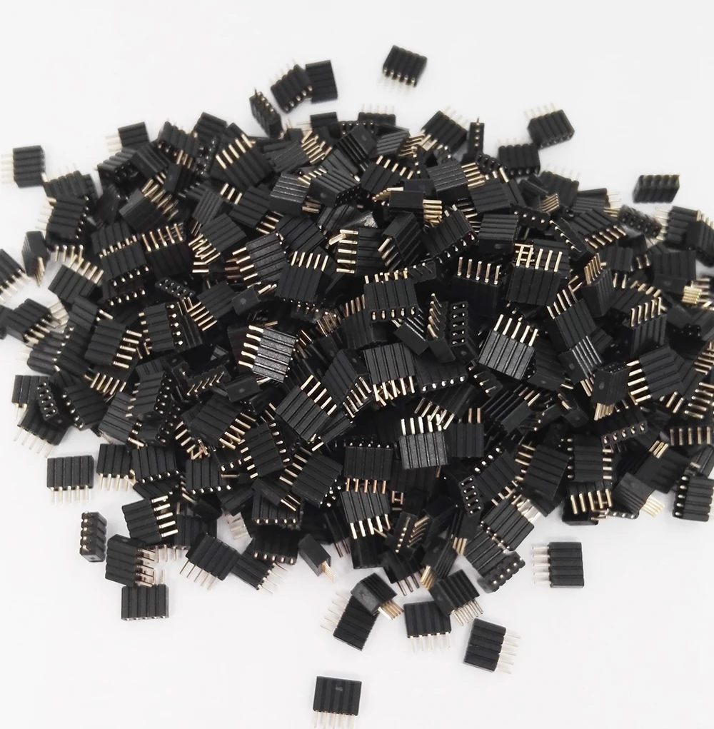 10pcs 1.27mm PH4.6 Single Row Female Header 1x2/3/4/5/6/7/8/9/10/12/13 ...