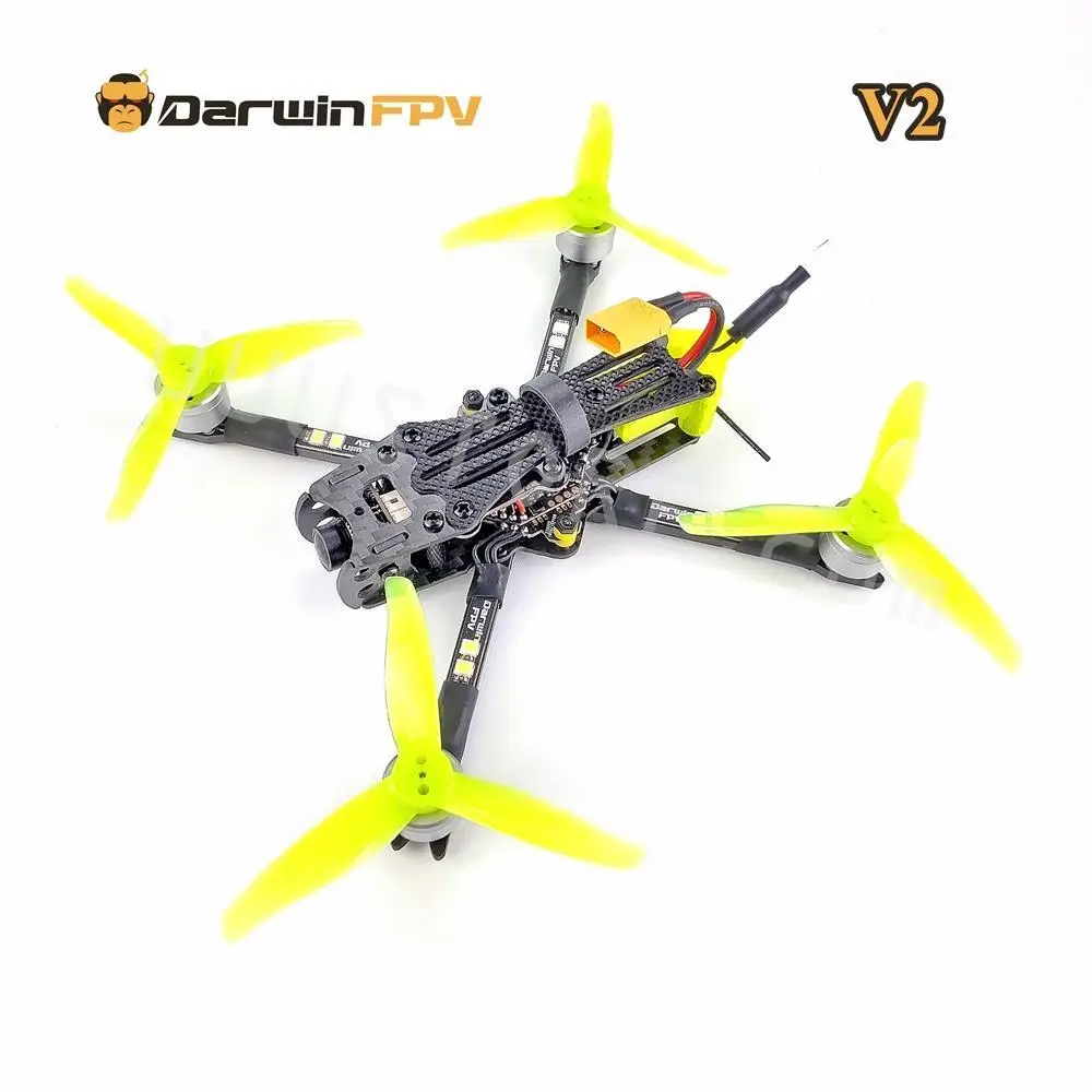 DarwinFPV Baby Ape Pro V2 레이싱 RC 드론 PNP 쿼드콥터 F4 FC 15A AIO ESC 1104 모터 ...