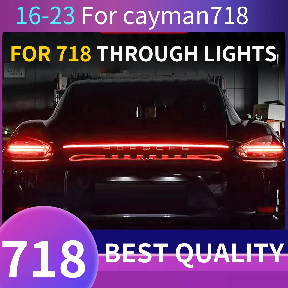 FT-LED-Tail-Lamp-For-Porsche-GTS-718-Cayman-2016-2023-Boxster ...