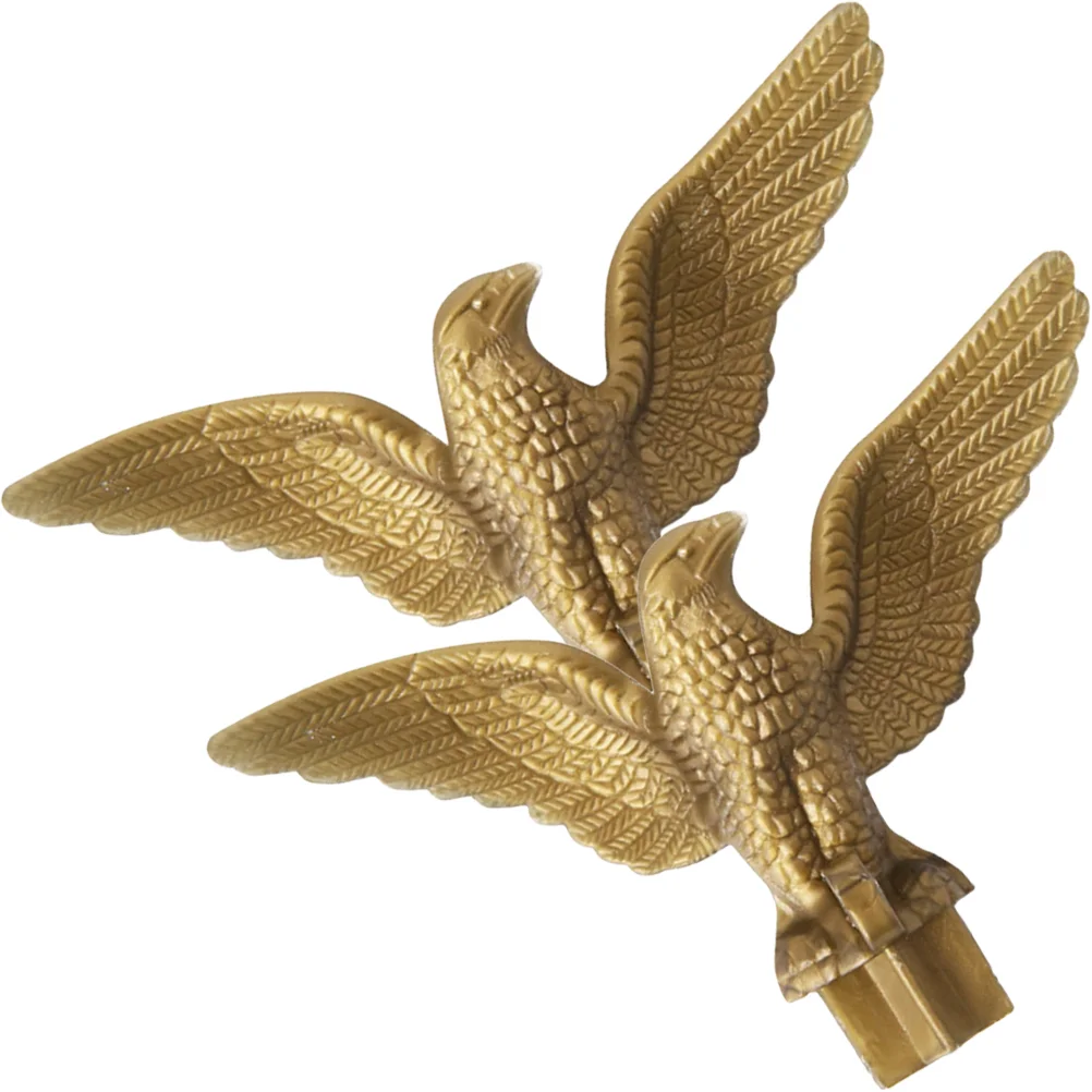 Flag Pole Topper Flagpole Eagle Head Ornament Decor Finial Garden ...